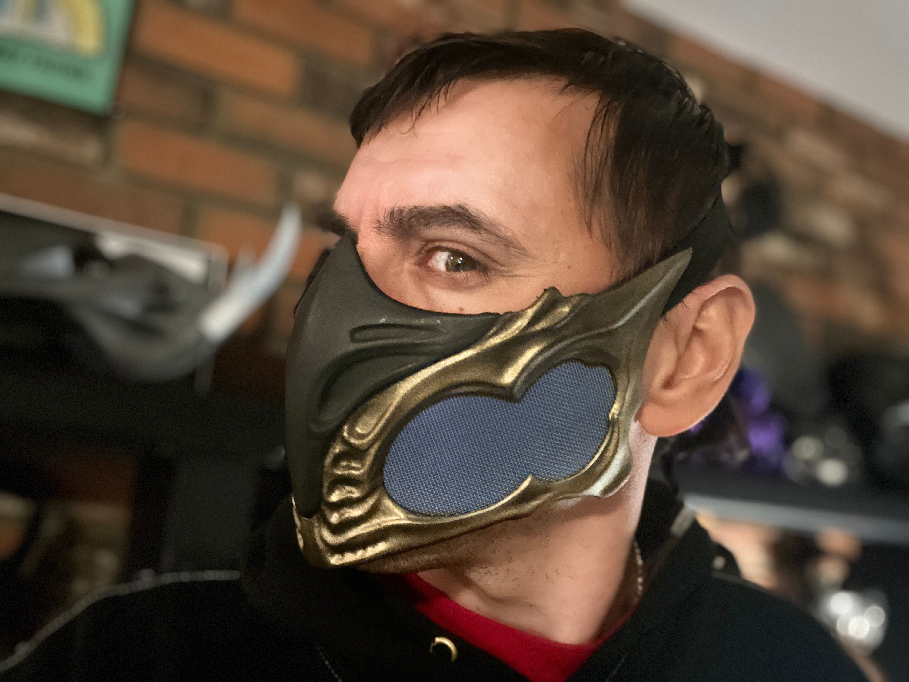 Sub Zero Mask From Mortal Kombat 1 Polar Vortex - Etsy