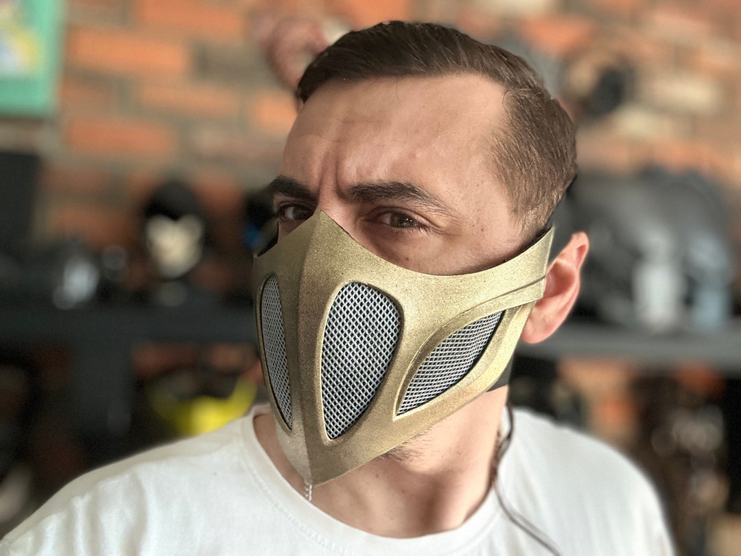 Scorpion Mask From Mortal Kombat 11 Vengeance Bringer - Etsy