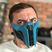 Sub Zero Mask From Mortal Kombat 11 - Endless Winter - Etsy