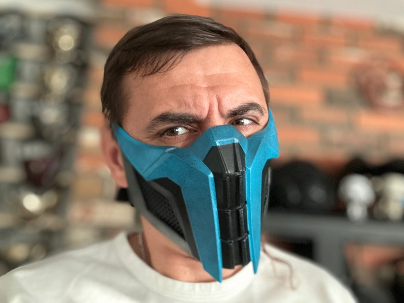 Sub Zero Mask From Mortal Kombat 11 Endless Winter - Etsy