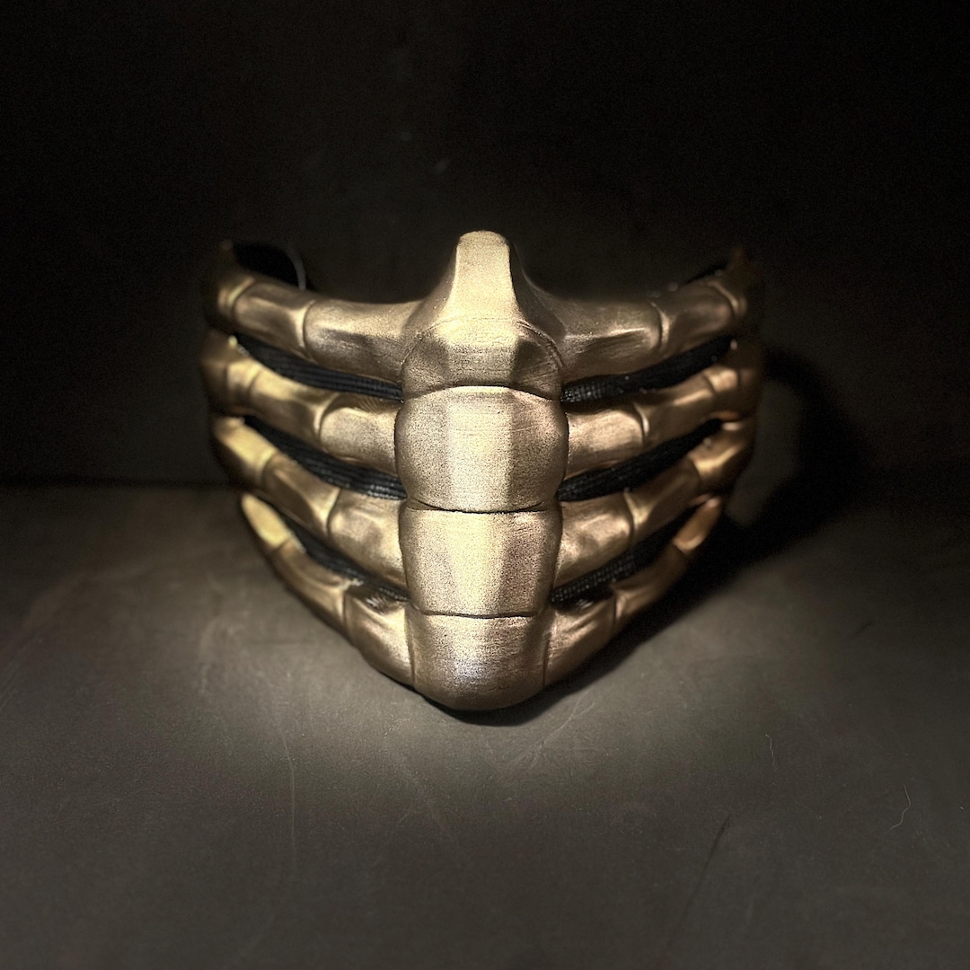 Scorpion Mask From MK Vs DC Universe / Mortal Kombat - Etsy