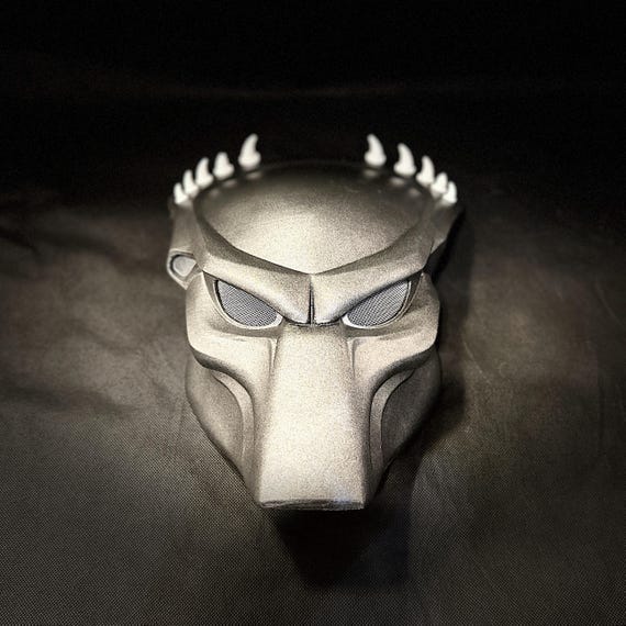 Mascara De Predador Lobo 🐺 *Actualizada* Máscara Ponible De