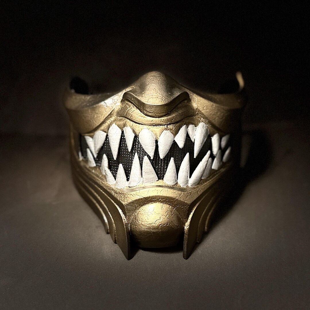 Scorpion Mask From Mortal Kombat 11 - Godai Master - Etsy