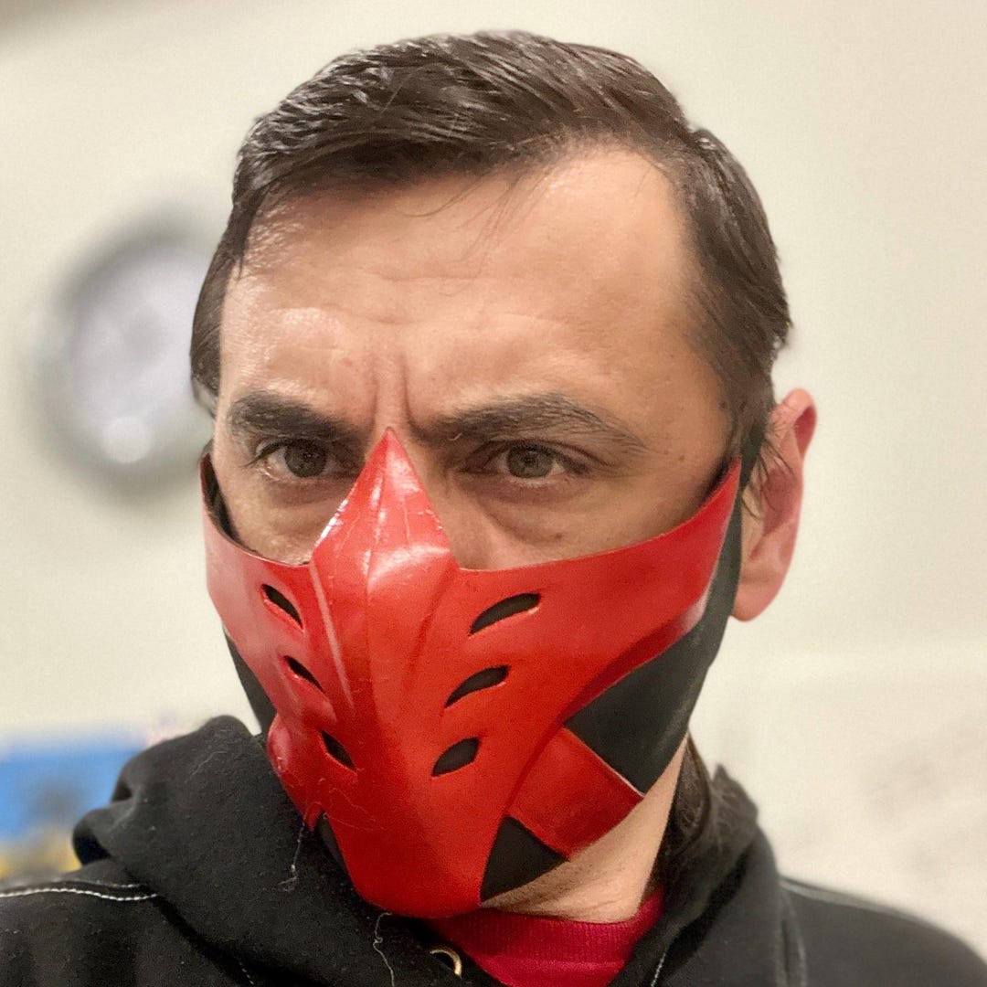 Scarlet Mask From Mortal Kombat 11 / MK / Cosplay Mask / Gift / Video ...