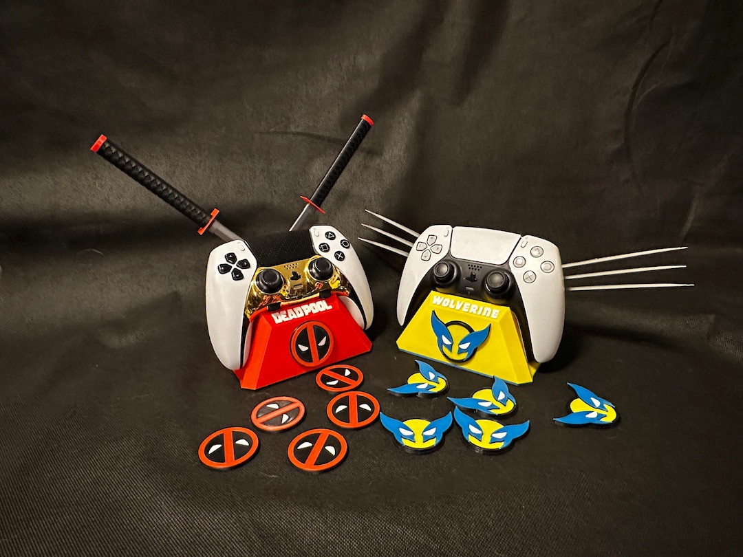 Dualsense Stand - Deadpool and Wolverine \ Playstation 5 - Etsy