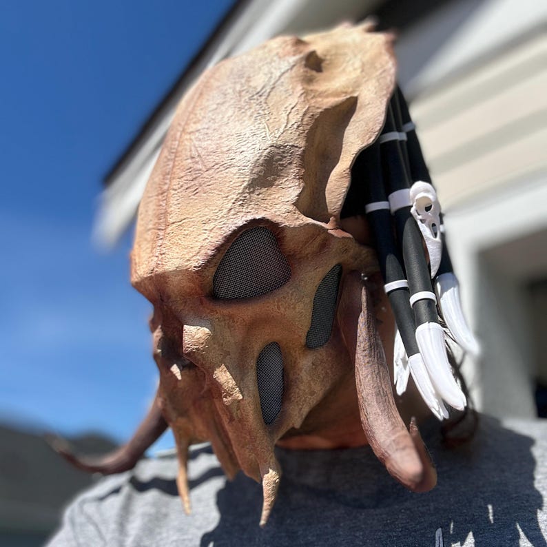 Predator Mask - Witch / Predator Helmet / Predator Cosplay - Etsy