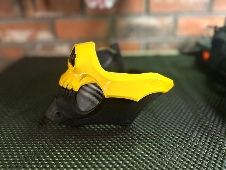Dark Takeda Mask From Mortal Kombat 1 - Etsy
