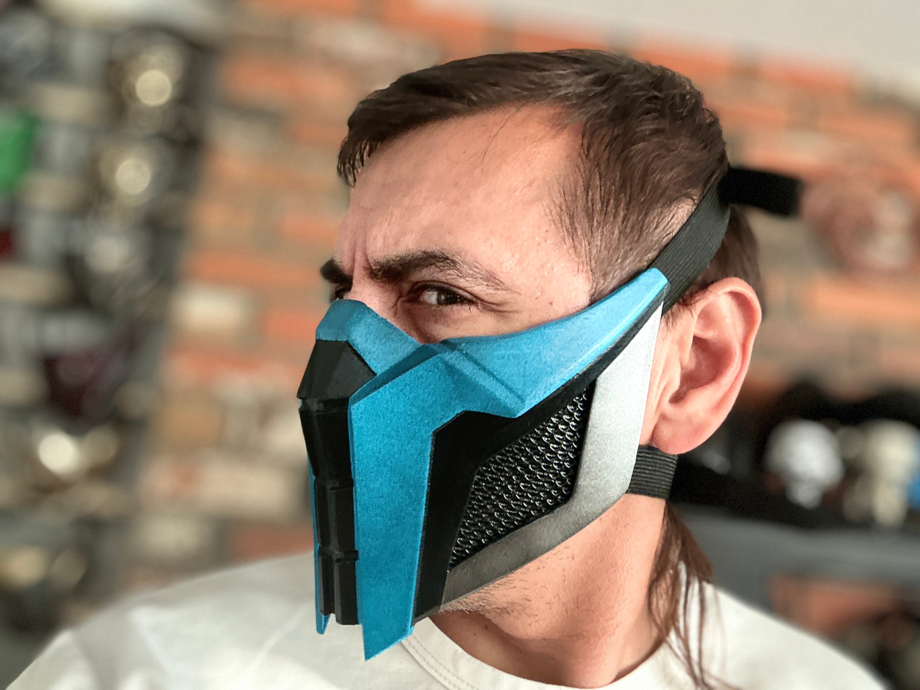Sub Zero Mask From Mortal Kombat 11 Endless Winter - Etsy