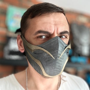 Rain Mask From Mortal Kombat 1 - Bomb Cyclone - Etsy