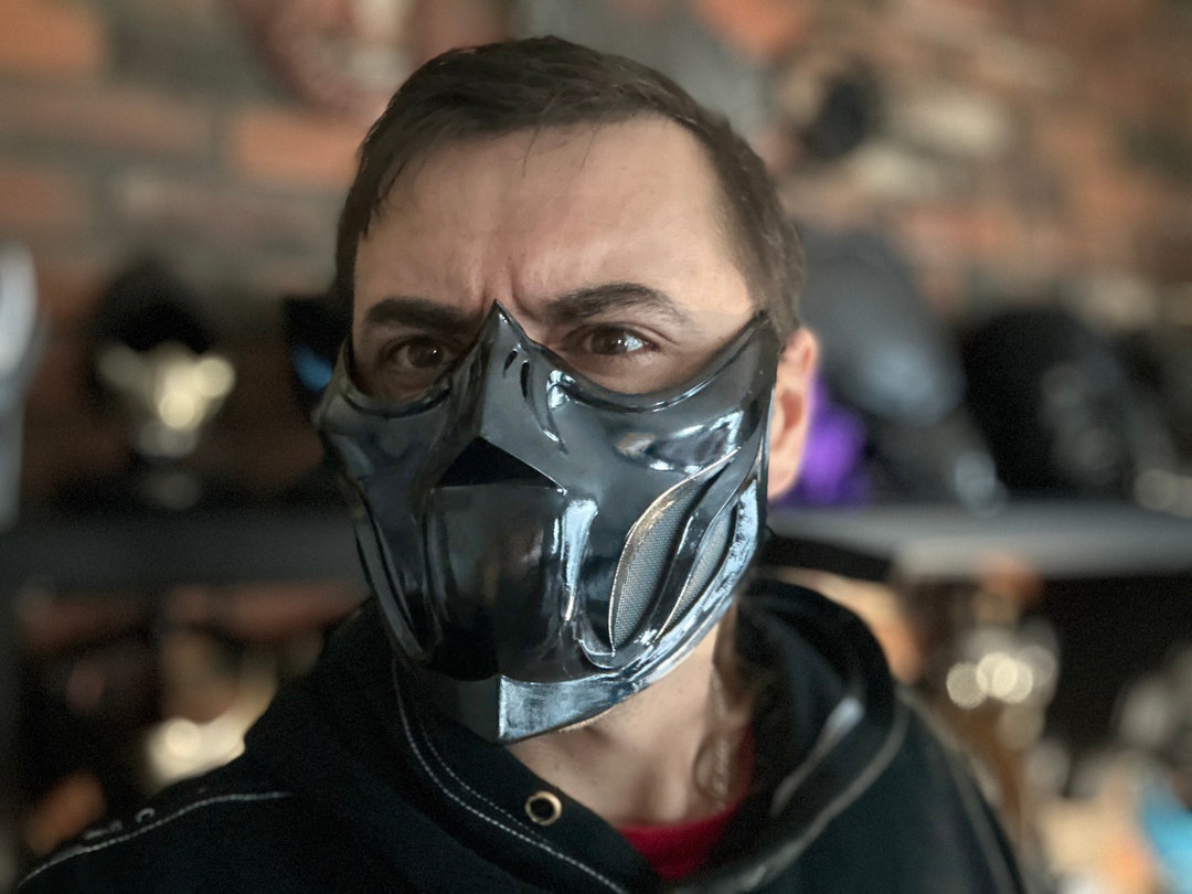 Smoke Mask From Mortal Kombat 1 - up in Smoke - Etsy