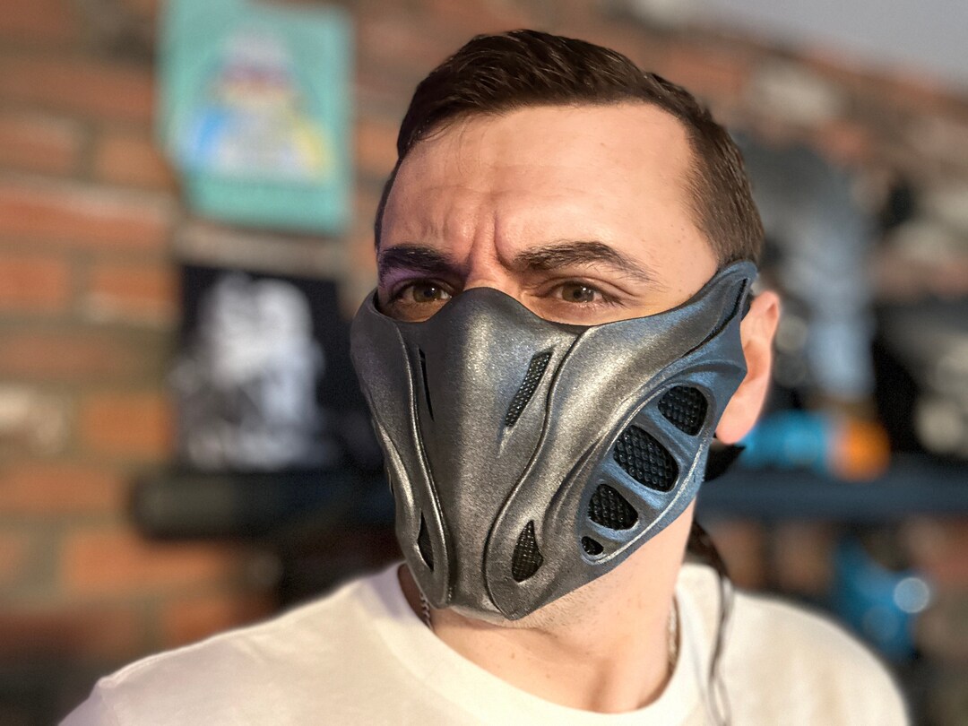 Smoke Mask From Mortal Kombat 1 - Shrouded in Mystery - Etsy