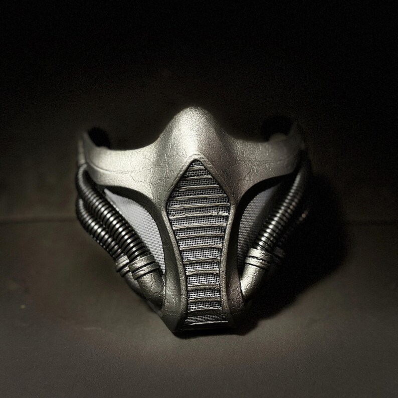 Smoke Mask From Mortal Kombat 1 - Quiet Hunter - Etsy