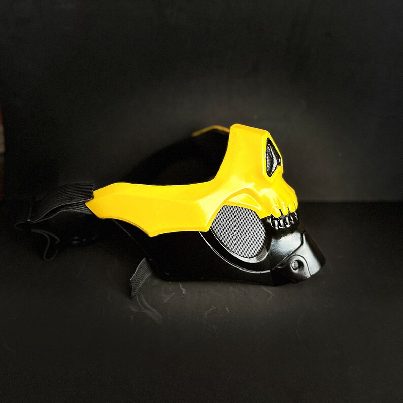 Dark Takeda Mask From Mortal Kombat 1 - Etsy