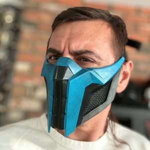 Sub Zero Mask From Mortal Kombat 11 - Endless Winter - Etsy