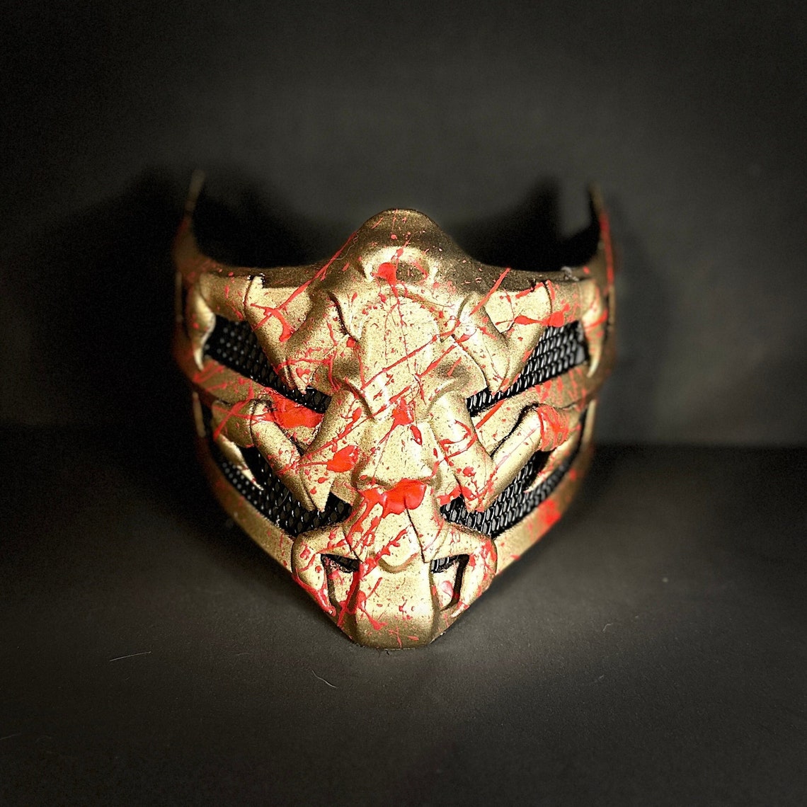 Scorpion Mask From Mortal Kombat 11 - Scorpion Bite - Etsy