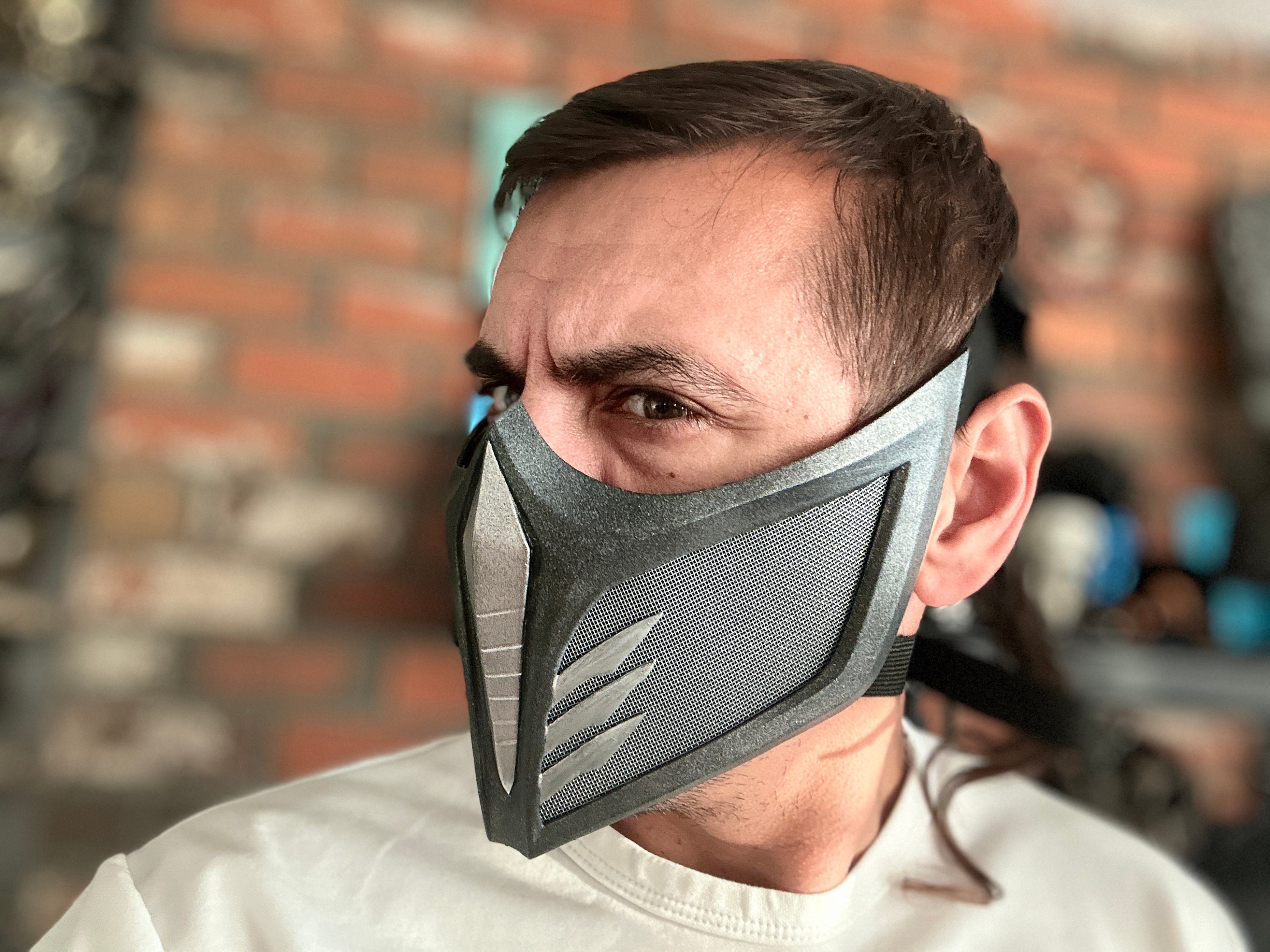 Sub Zero Mask From Mortal Kombat 11 - Wild Hail - Etsy