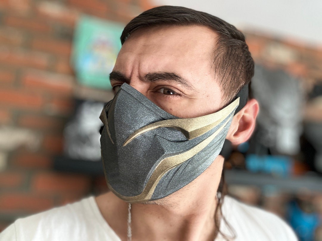 Rain Mask From Mortal Kombat 1 - Bomb Cyclone - Etsy