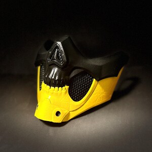 Dark Takeda Mask From Mortal Kombat 1 - Etsy