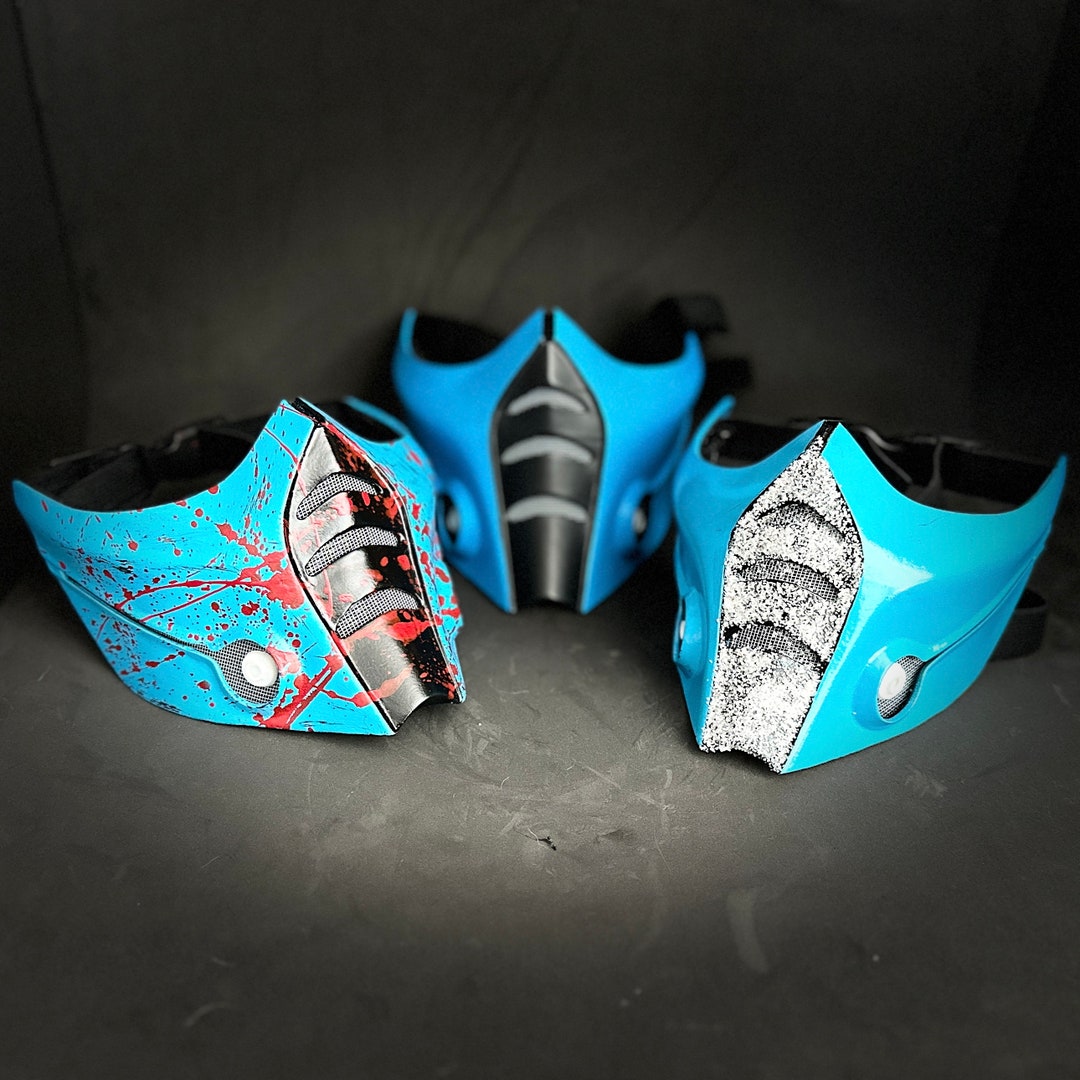 Sub Zero Mask From Mortal Kombat 9 - Etsy