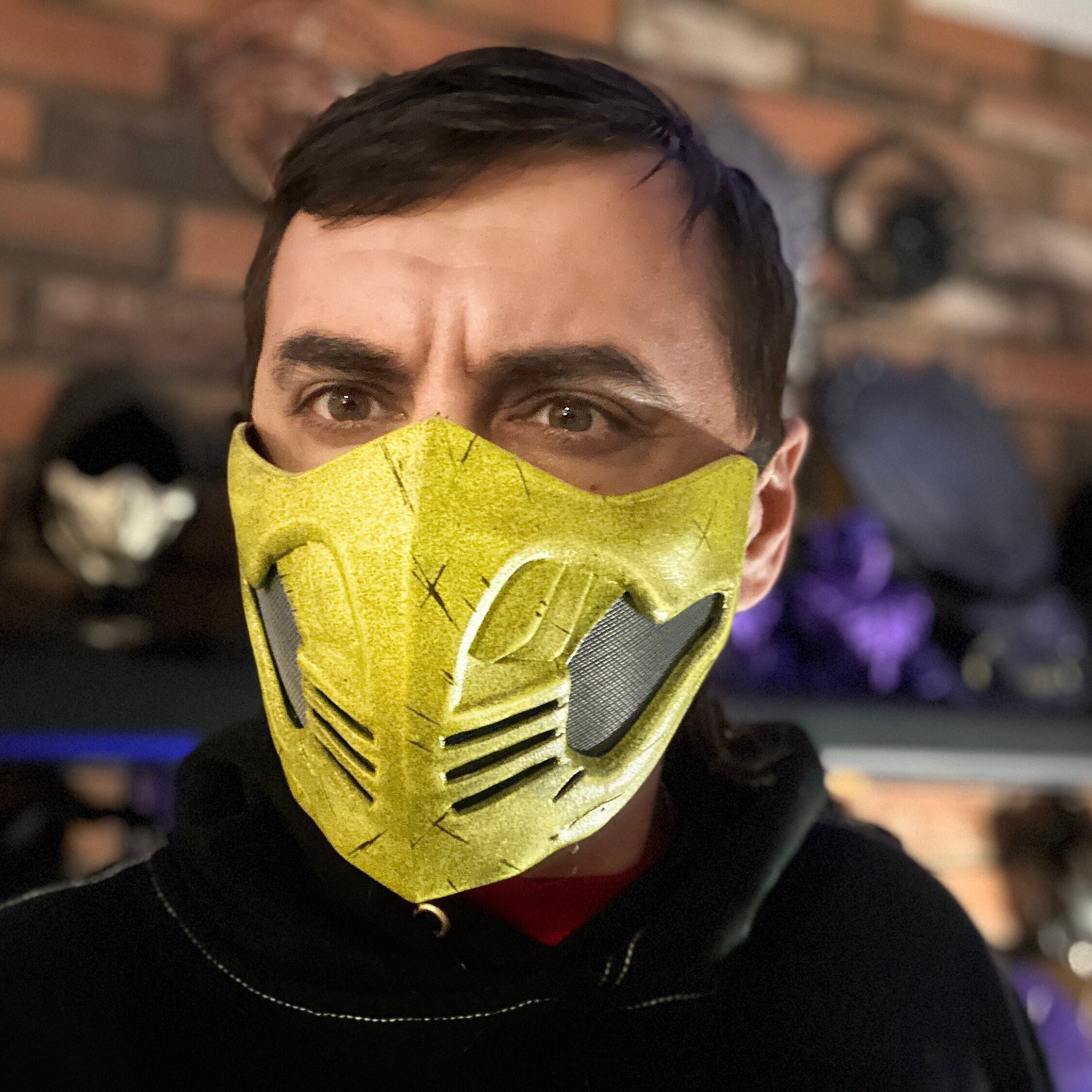 Mortal Kombat Legacy Scorpion Mask