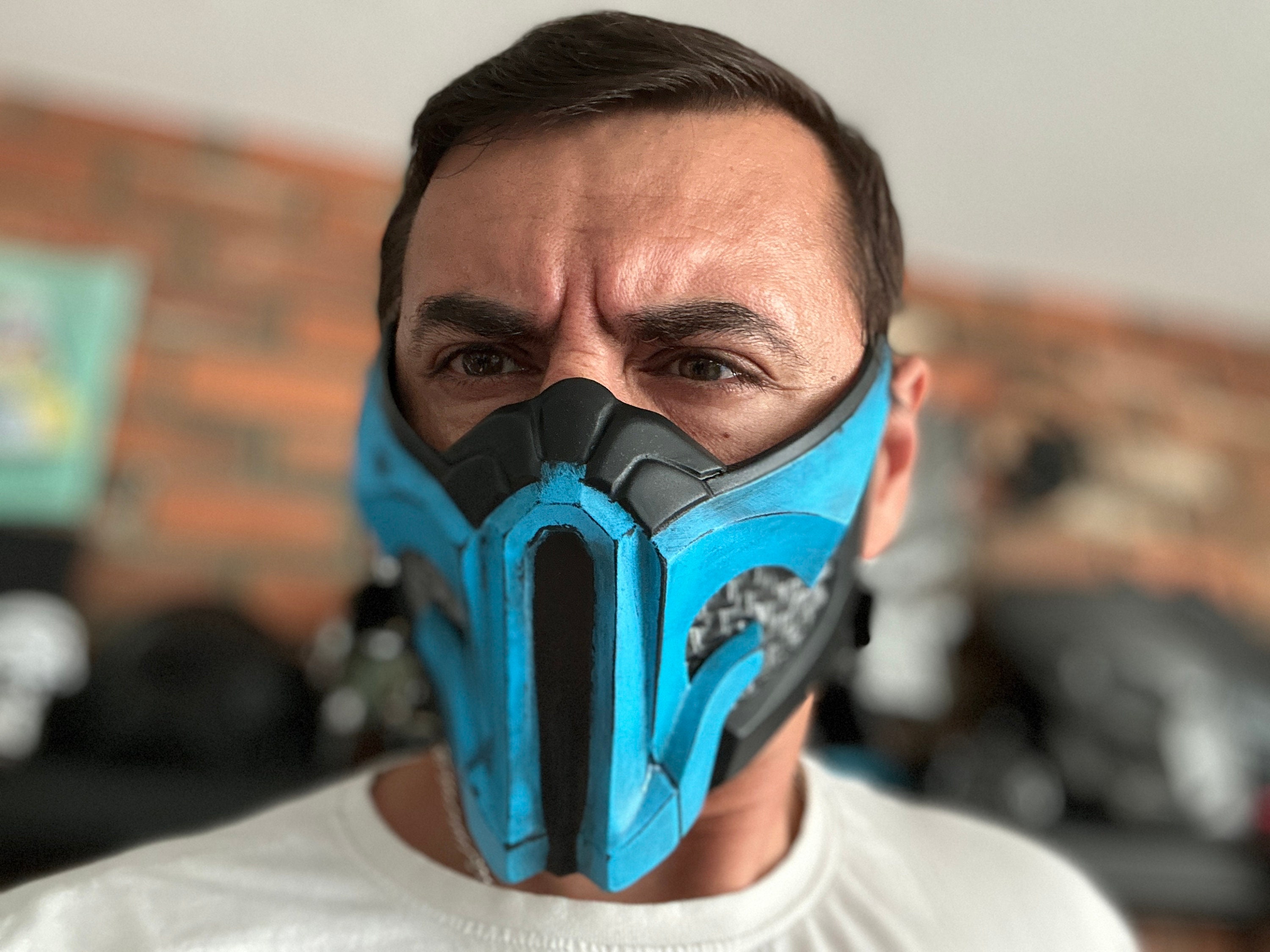 Sub Zero Mask From Mortal Kombat 11 Seeker of Mythologies - Etsy