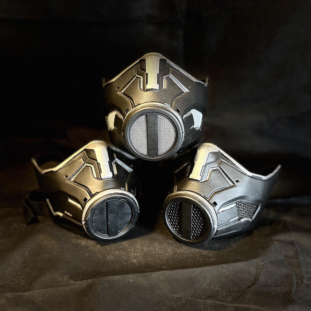 Smoke Mask From Mortal Kombat 1 - Undercover - Etsy