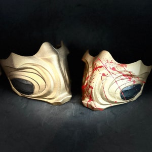 Scorpion Mask From Mortal Kombat 1 - Into the Fire - Etsy