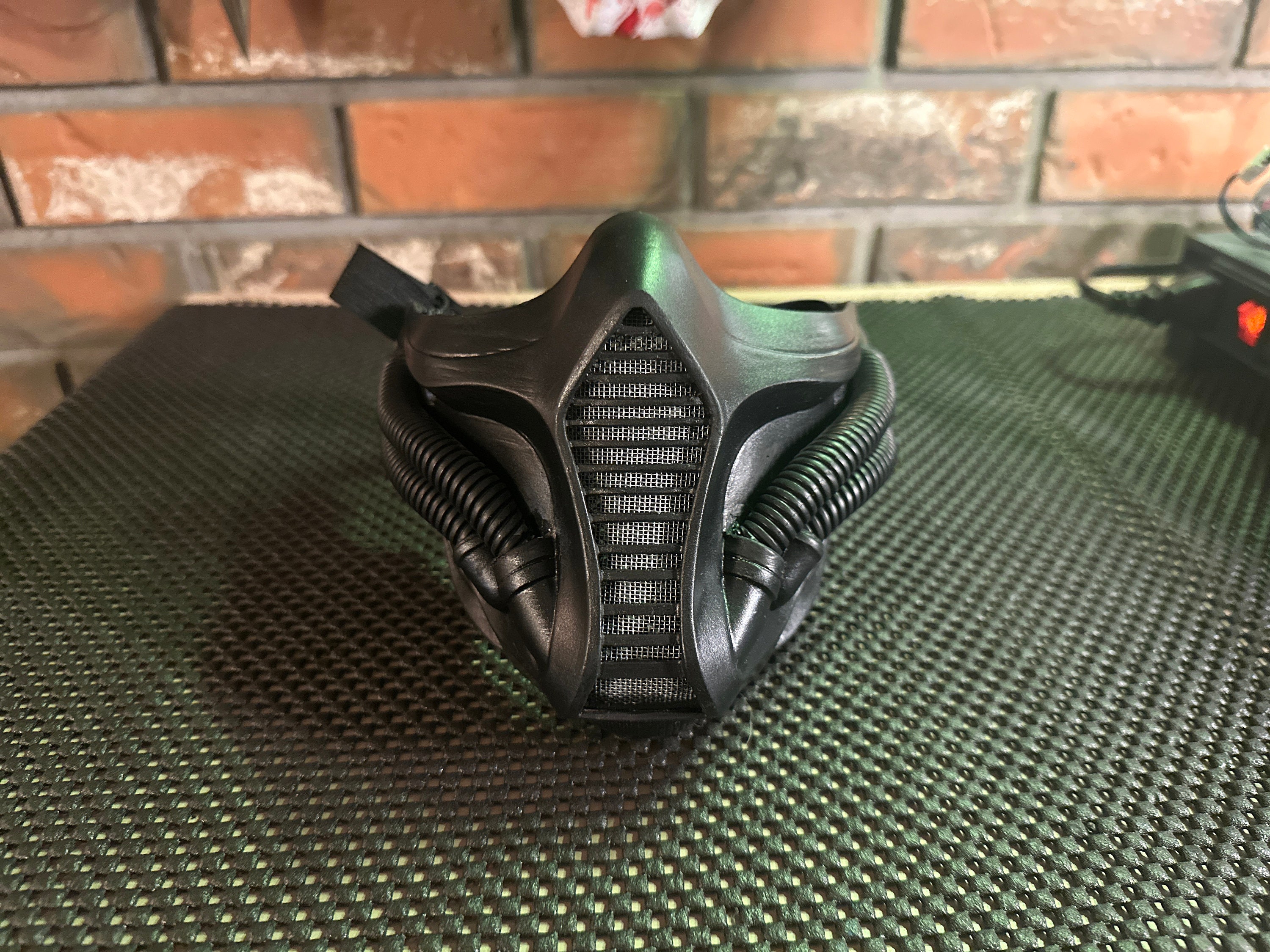 Smoke Mask From Mortal Kombat 1 Quiet Hunter - Etsy