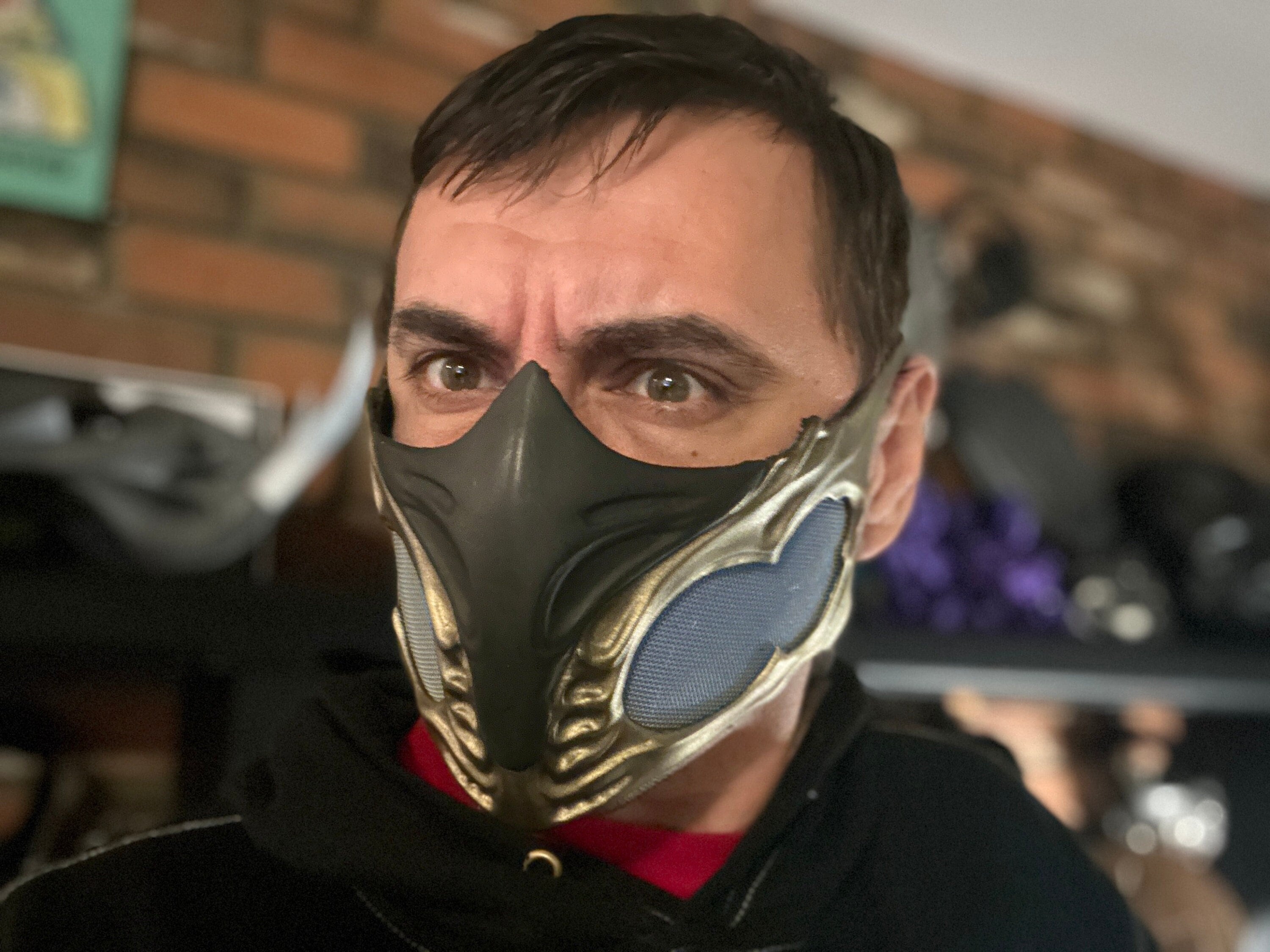 Sub Zero Mask From Mortal Kombat 1 Polar Vortex - Etsy