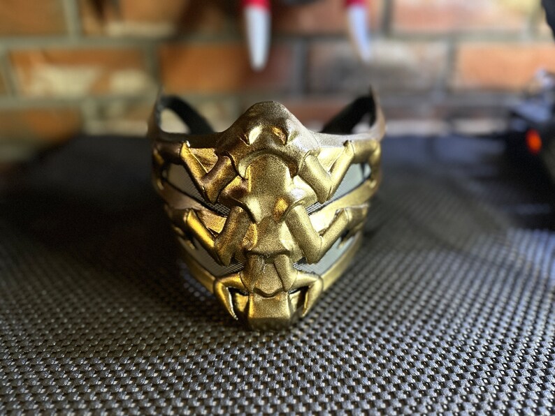 Scorpion Mask From Mortal Kombat 11 - Scorpion Bite - Etsy