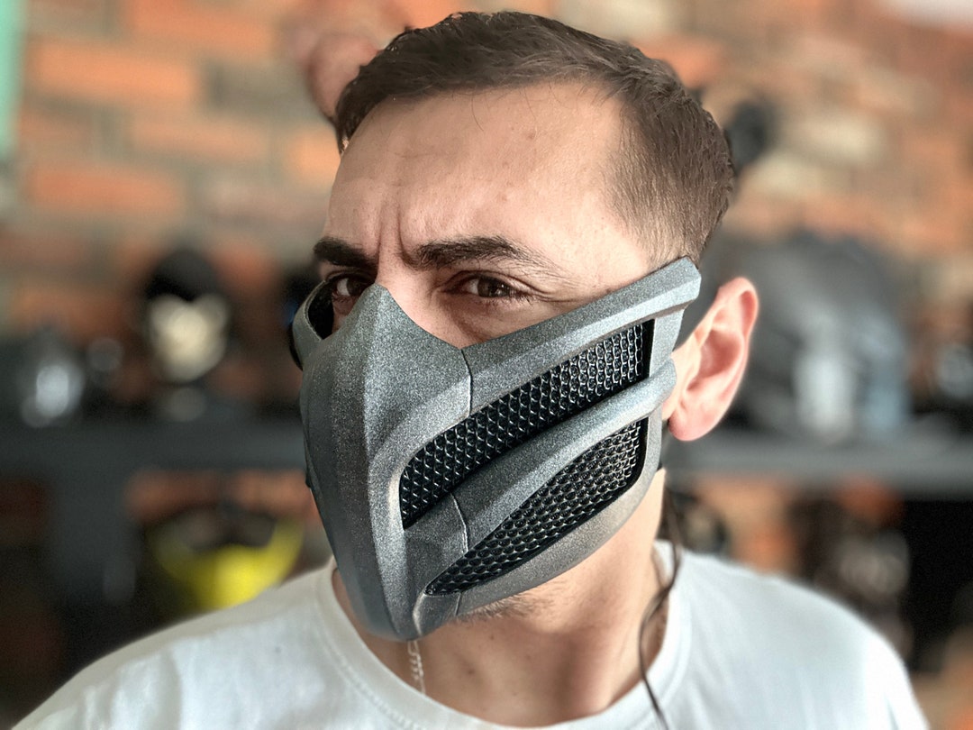 Smoke Mask From Mortal Kombat 9 - Enenra - Etsy
