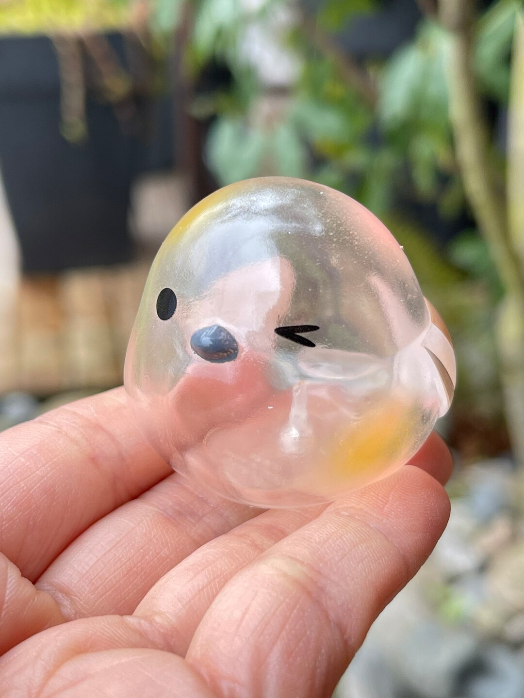 Chubby Bubble Bird Rubber Air Squishy Toy 4 - Etsy