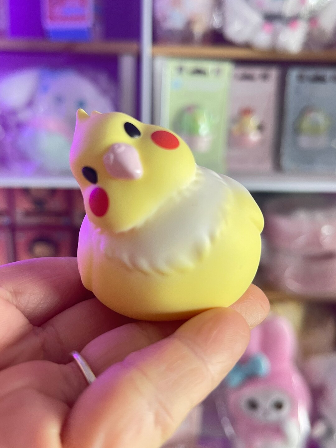 Chubby Rubber Bird Air Squishy - Etsy