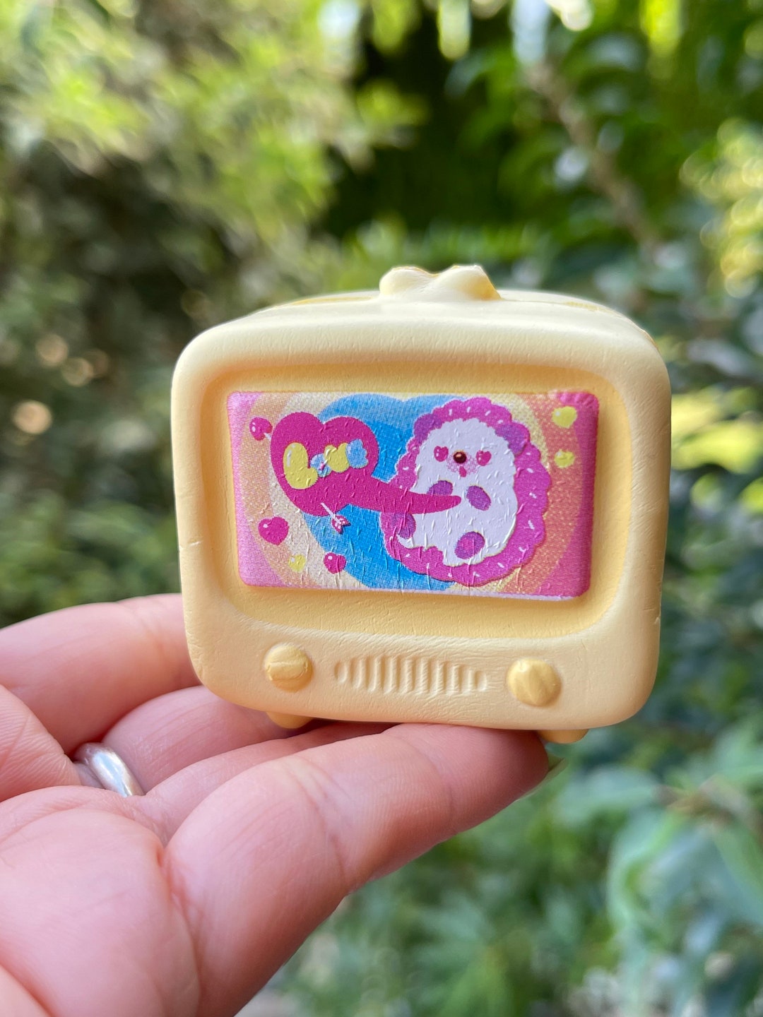 Ibloom Mini Retro & Pop Television Squishy Toy - Etsy