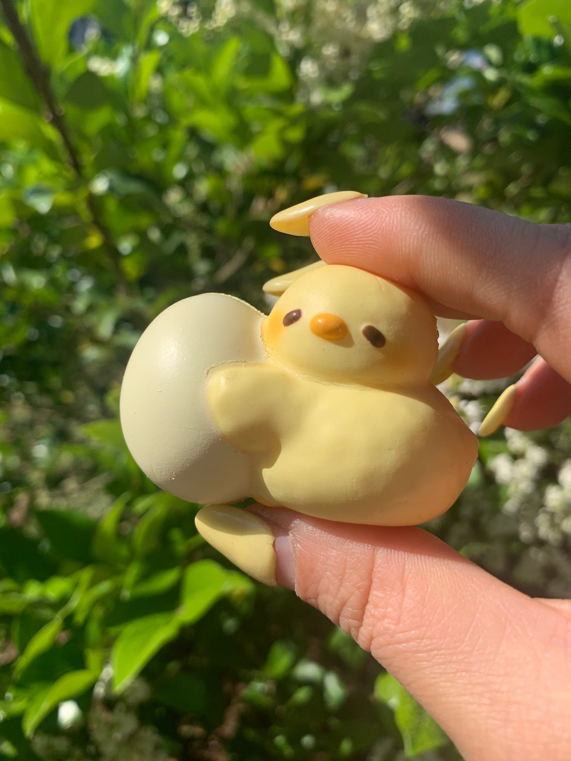 Ibloom Piyotama Baby Chick Squishy Toy Yellow Chick with Egg | Etsy