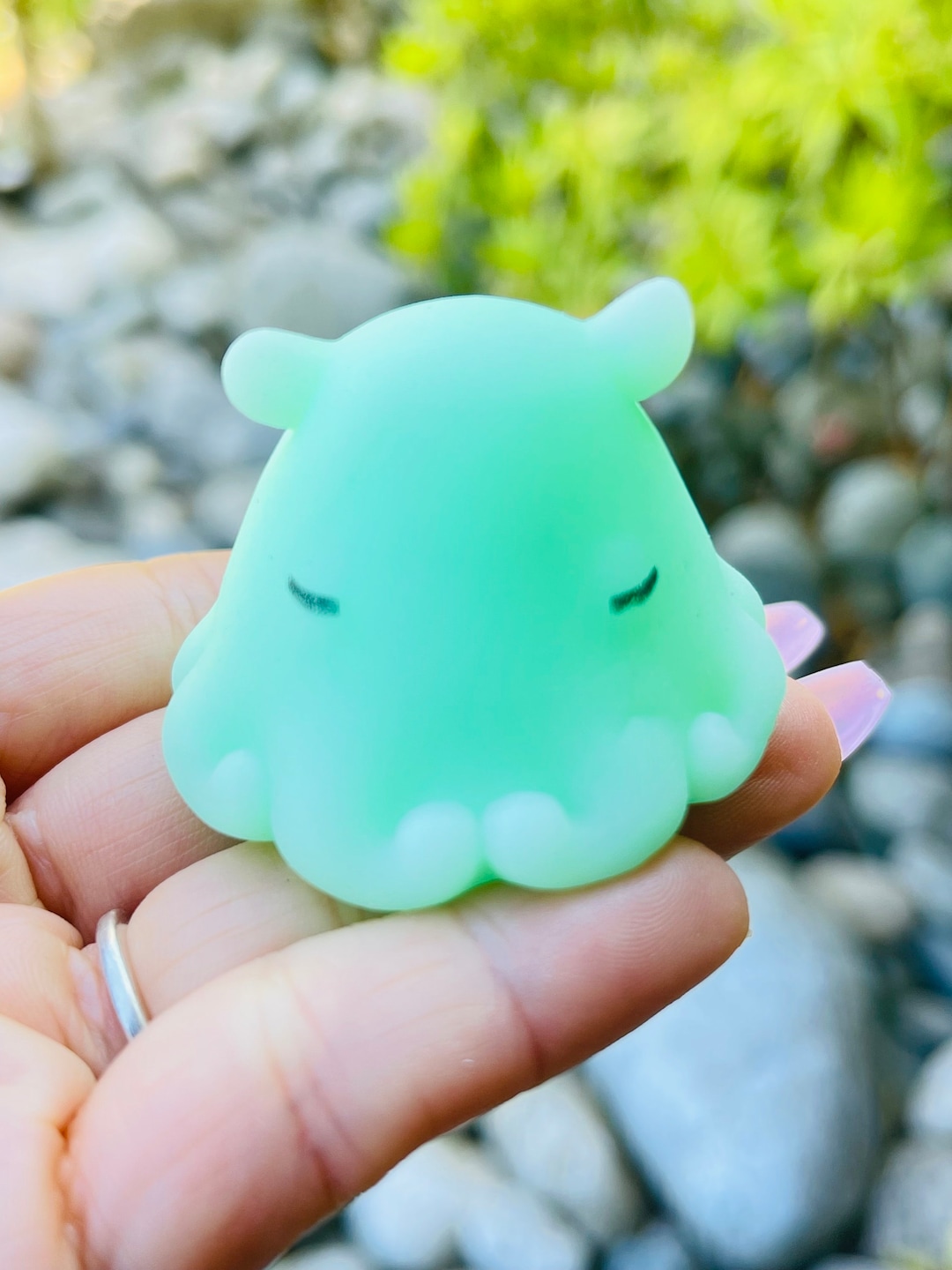 Dumbo Octopus Mochi Squishy mint - Etsy