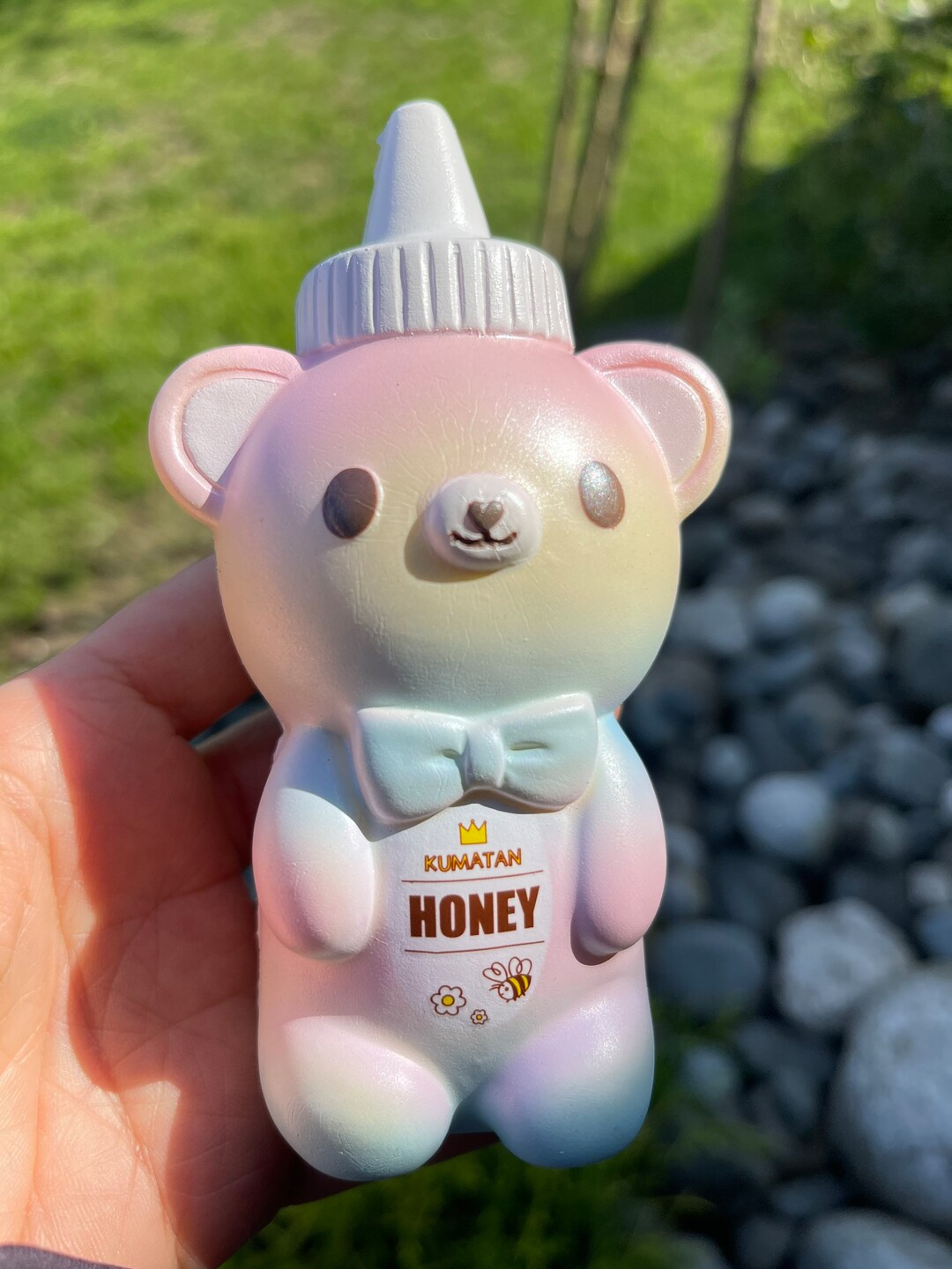 Kumatan Bear Honey Bottle Squishy Toy - Etsy