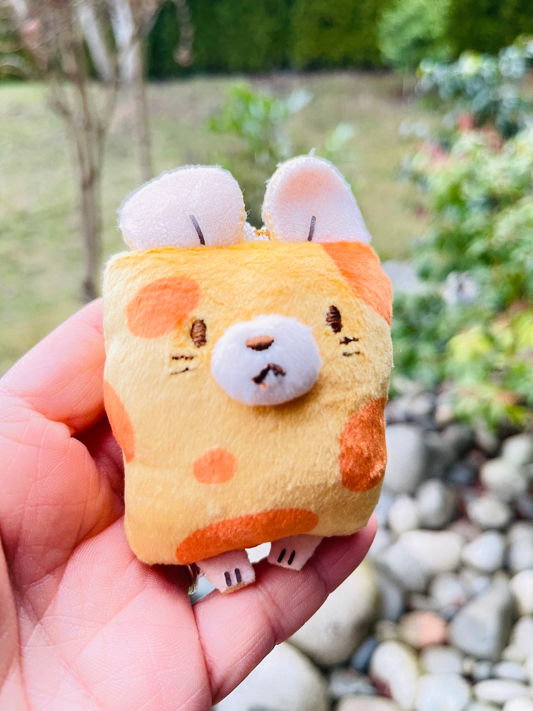 Cute Cheese the Mouse Plushie Mascot - Etsy