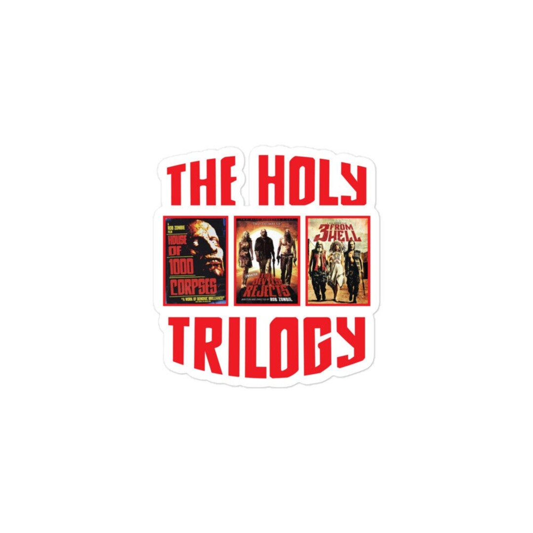 Rob Zombie Firefly Trilogy 3 Sticker - Etsy