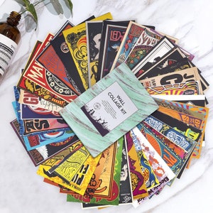 50 PCS Vintage Rock Band Concert, 4 X 6 In, 70s 80s 90s Retro Music ...