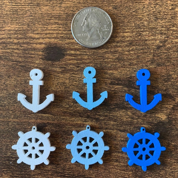 Beach Theme Buttons - Etsy