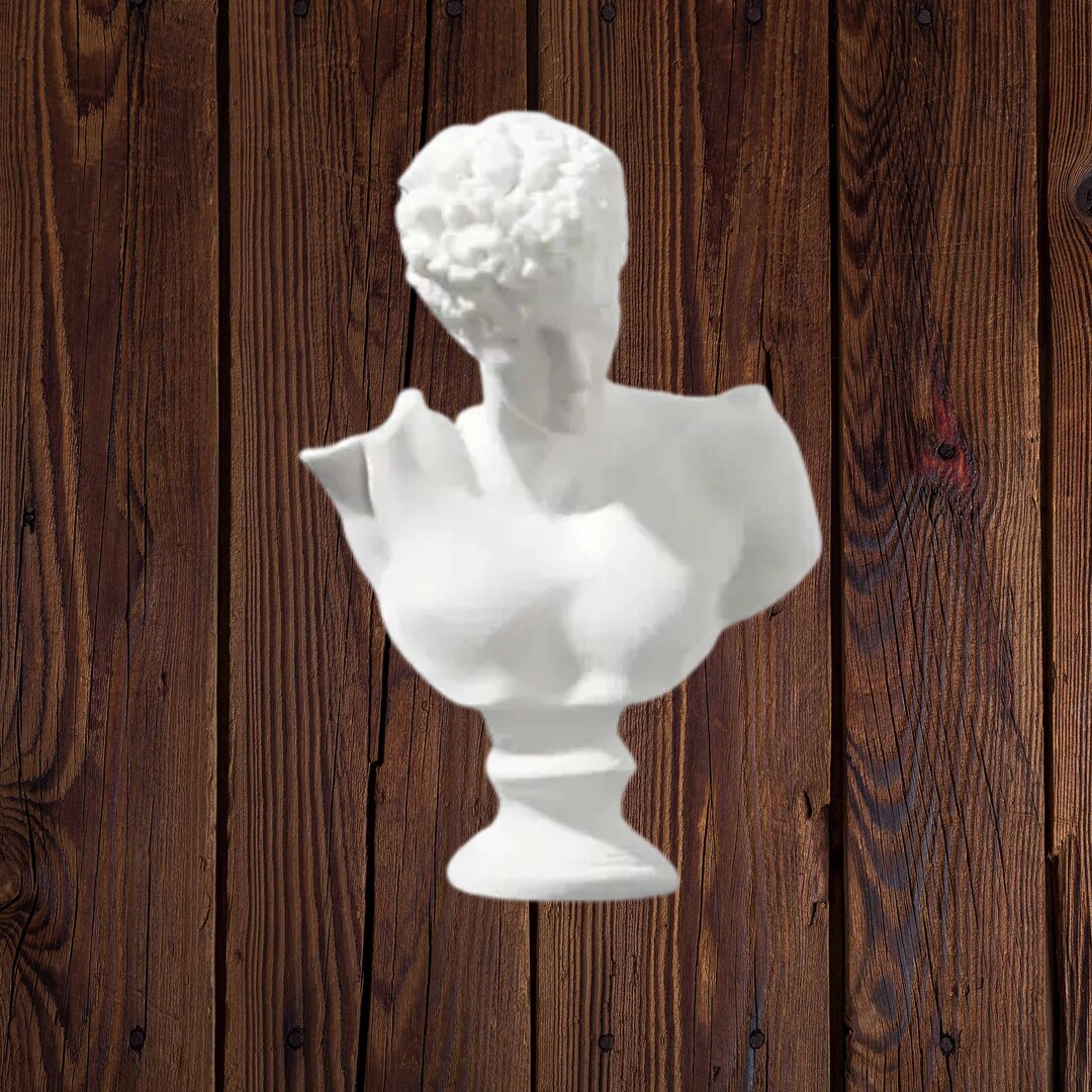 Hermes Miniature Greek God Bust, Valentine's Day Gift for History, Art ...