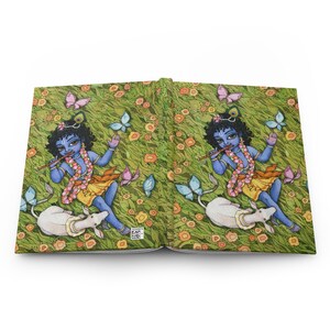 Krishna in the Grass Hardcover Journal Matte - Etsy