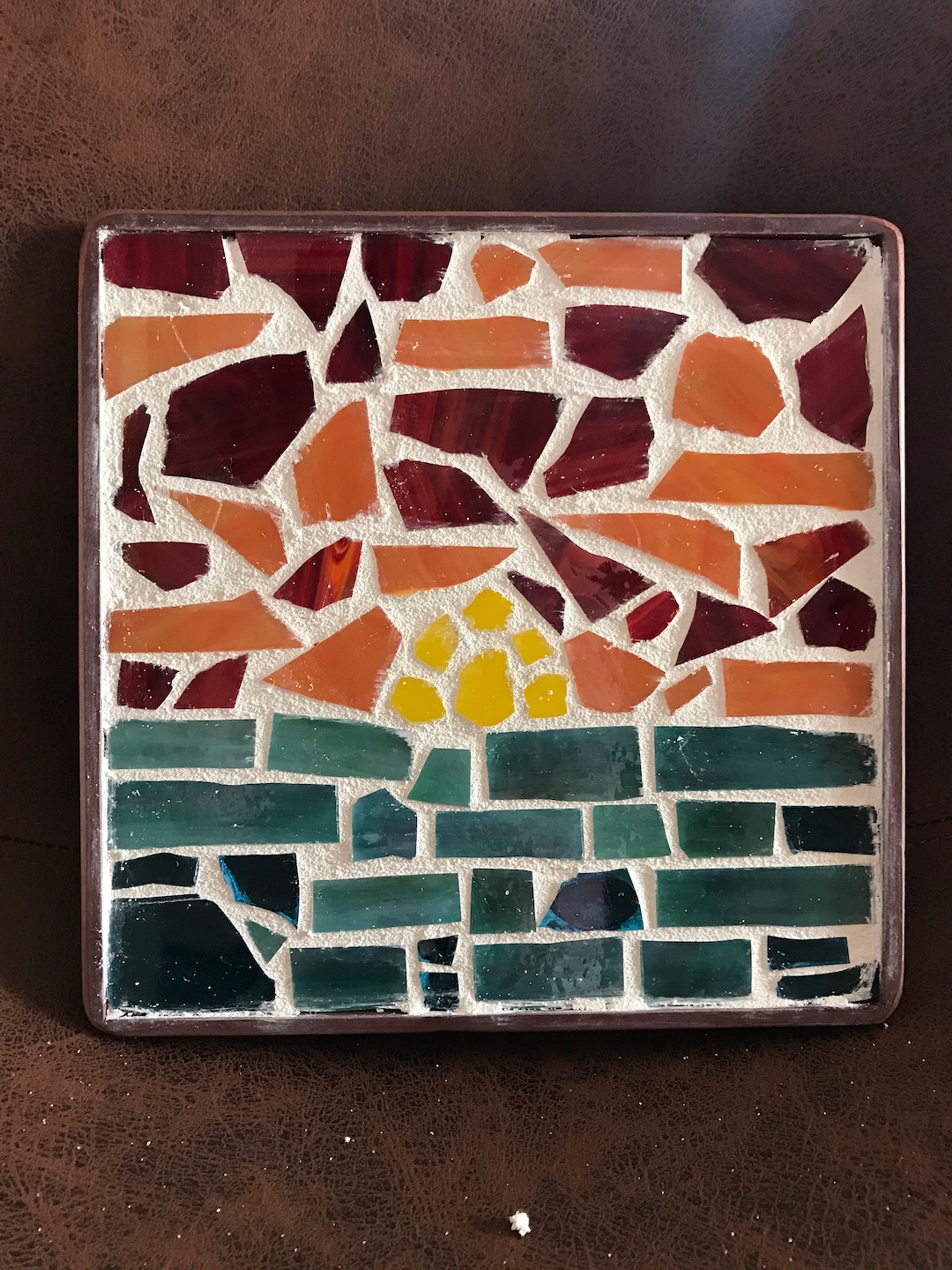 Mosaic Sunset - Etsy