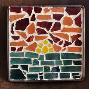 Mosaic Sunset - Etsy