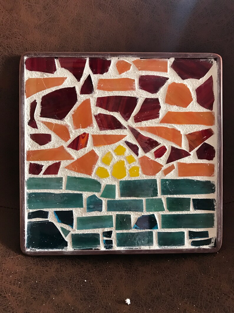 Mosaic Sunset - Etsy