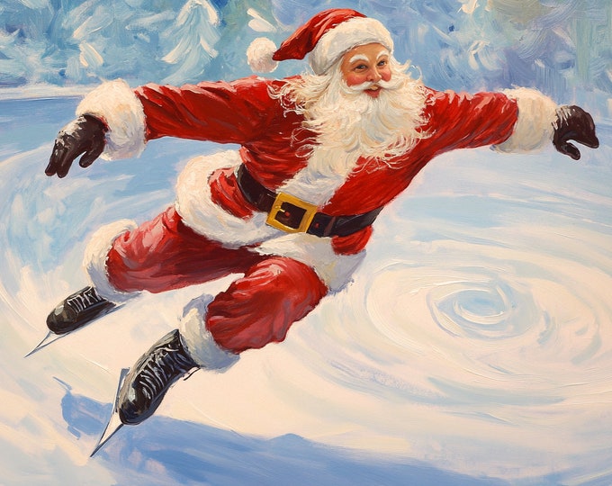 Santa DIY Diamond Painting Kit, Full Square and Round Drill, Diamond ...
