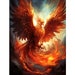 Phoenix Diamond Painting Kit: Fantasy Home Decor - Etsy