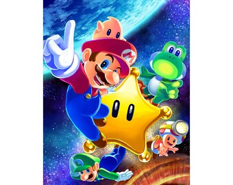 Super Mario Diamond Painting - Etsy