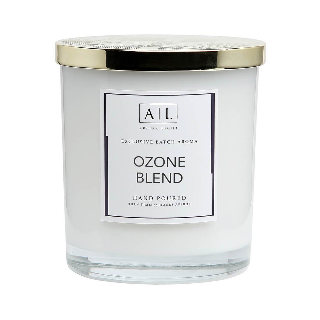Ozone Blend Aroma Light Scented Candle Handmade Aquatic Fragrance Gift ...